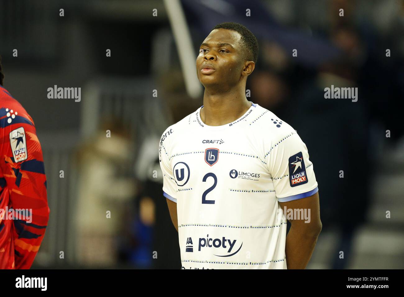 Faruk YUSUF of Limoges during the French championship, Liqui Moly ...