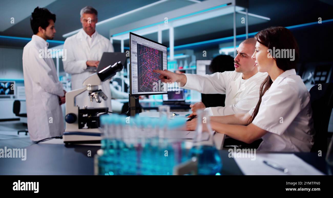 Asian scientist using equipment hi-res stock photography and images - Alamy