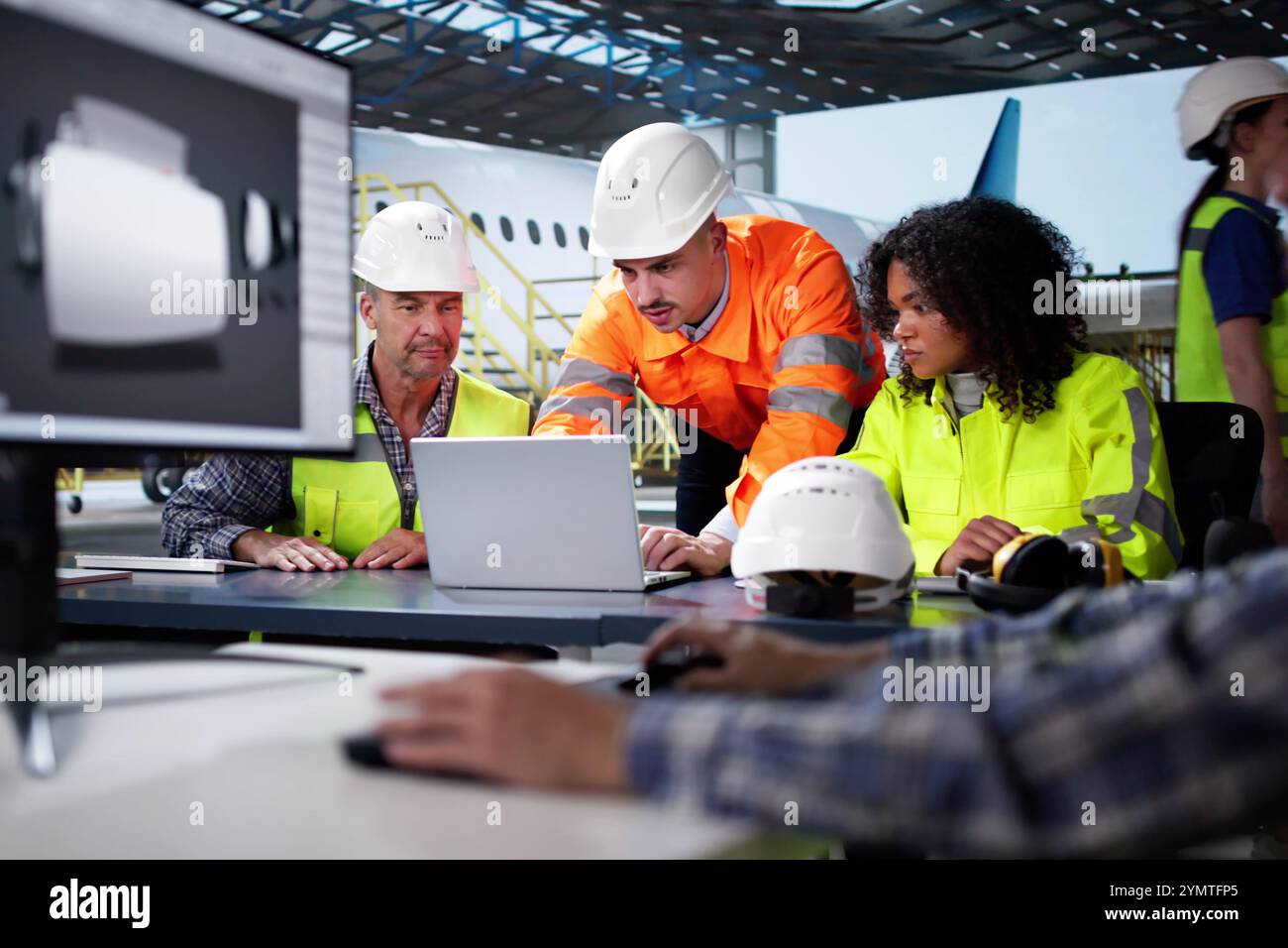 Industrial 3D Cad Model On PC. Industrial Software Stock Photo - Alamy