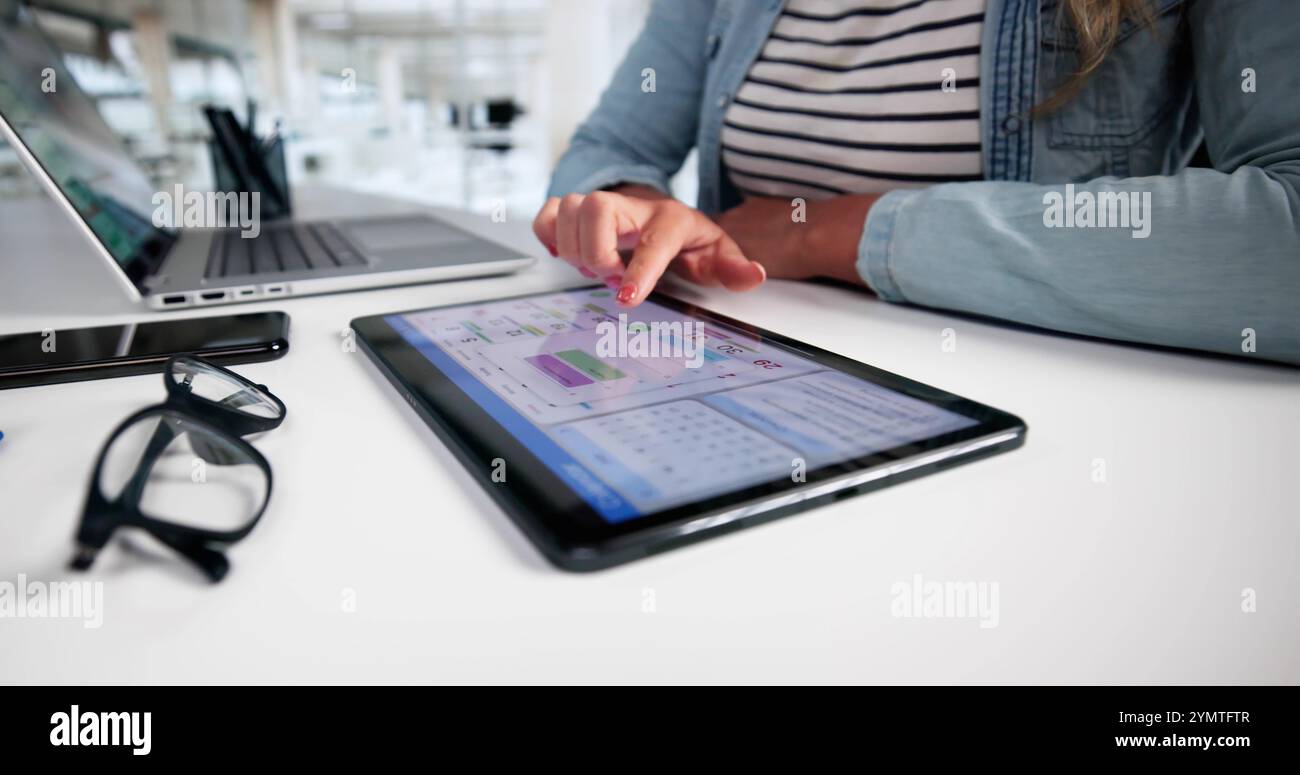 Appointment Schedule Planner And Date Calendar On Hybrid Laptop Stock ...