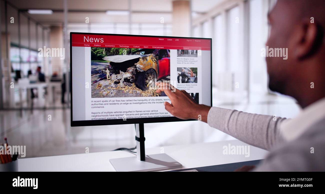 Marketing headline on newspaper hi-res stock photography and images - Alamy