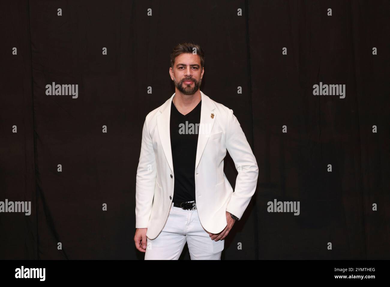 Mexico City, Mexico. 21st Nov, 2024. Christian de la Campa poses for ...