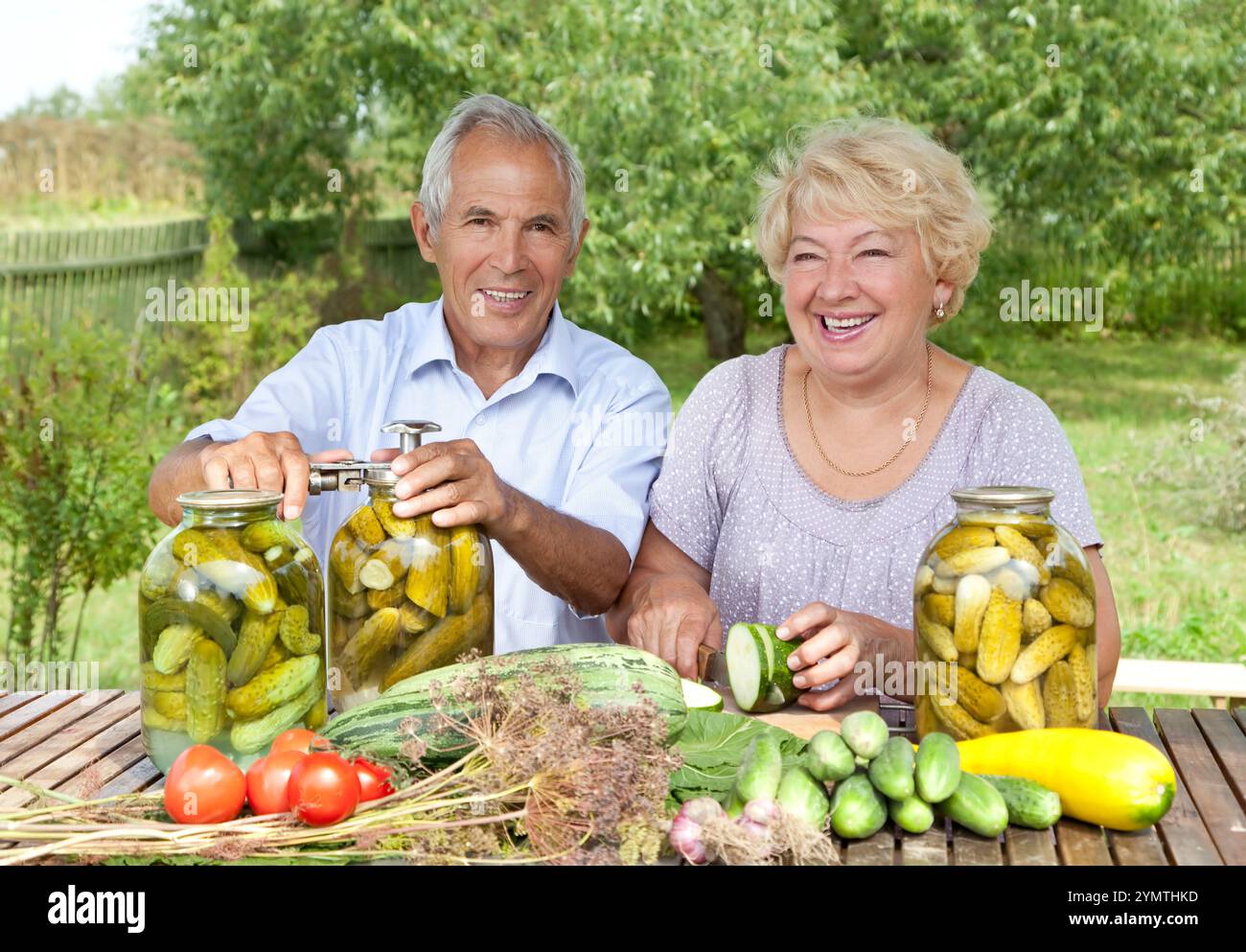 Making pickles man hi-res stock photography and images - Alamy