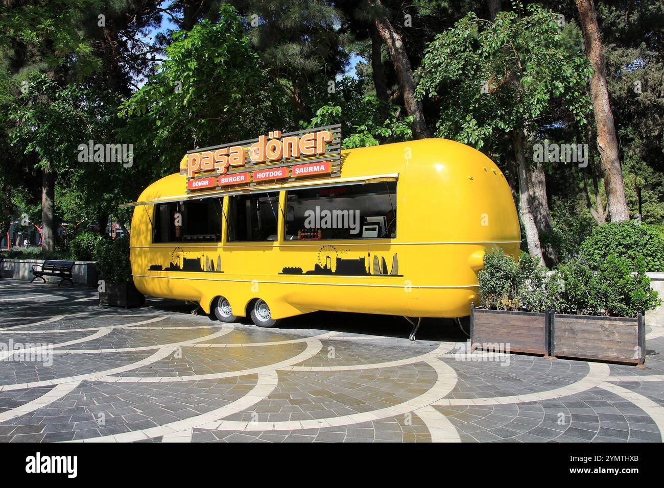 Caravan car park city hi-res stock photography and images - Alamy