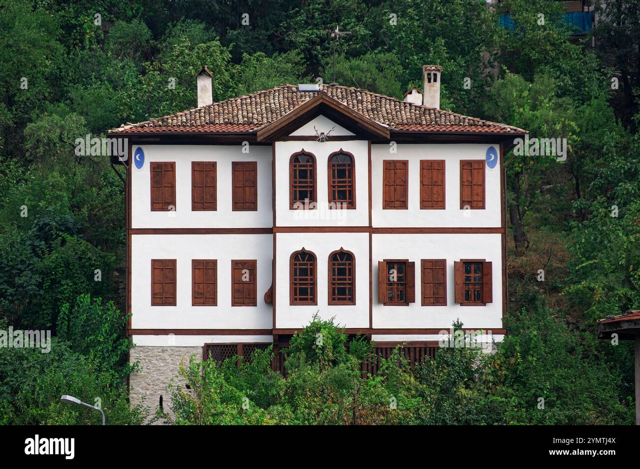traditional house ottoman in old village of Safranbolu, Turkey Stock ...