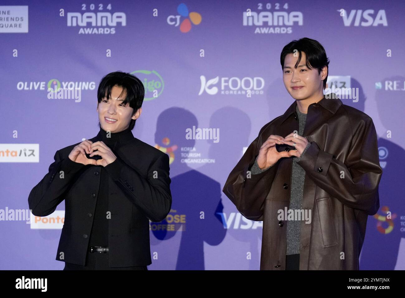 South Korean YouTuber DEX, left, and fencer Oh San-uk, Olympic gold ...