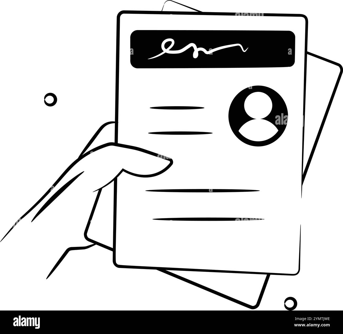 Curriculum draft Stock Vector Images - Alamy