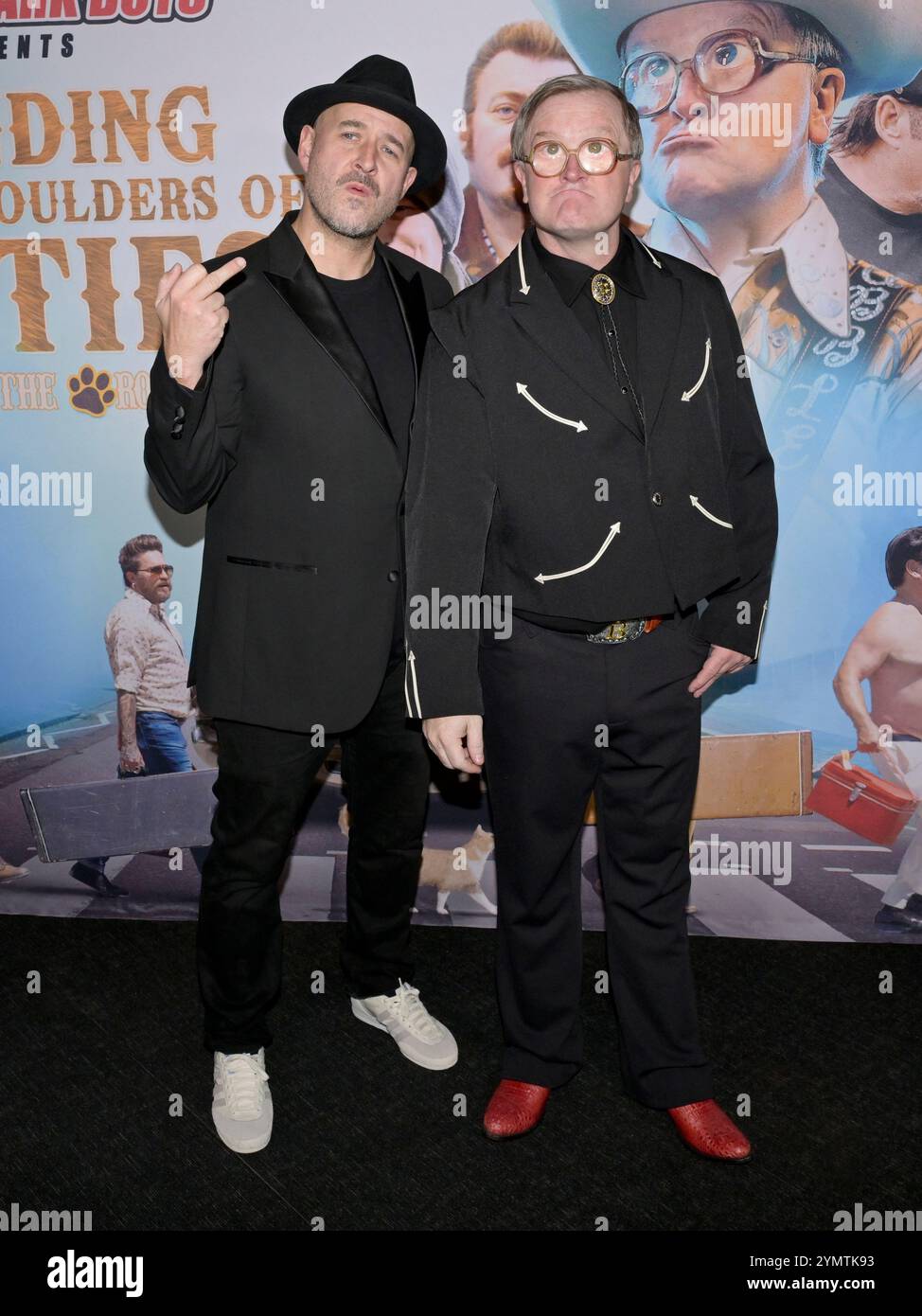 Hollywood, California, USA. 22nd Nov, 2024. Mike Smith and Charlie ...