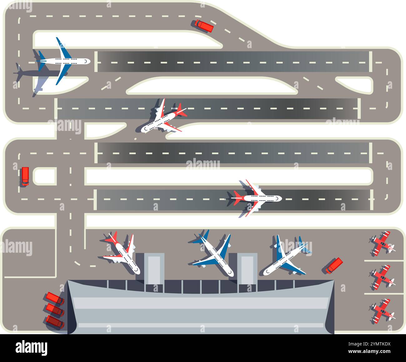 Flight paths map hi-res stock photography and images - Alamy