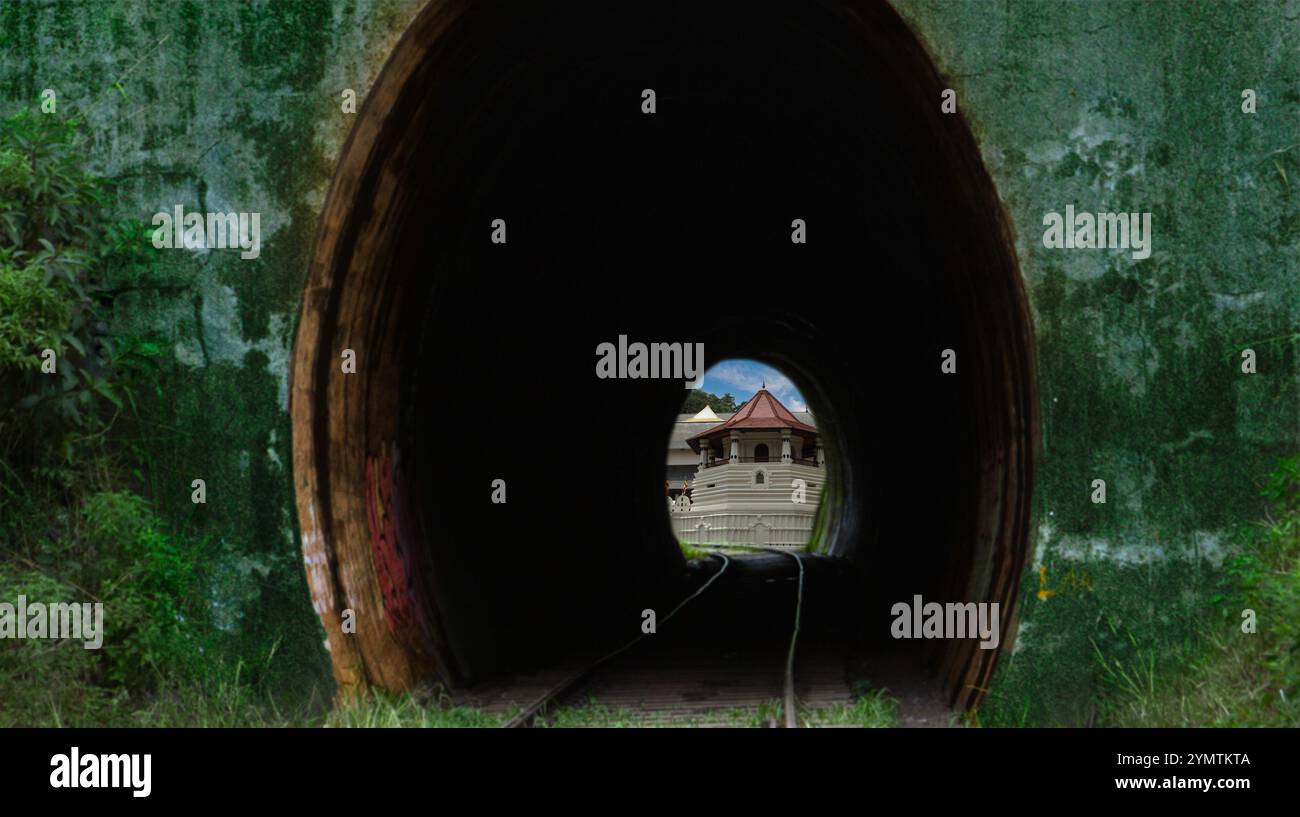Abandoned historic railroad tunnel hi-res stock photography and images ...