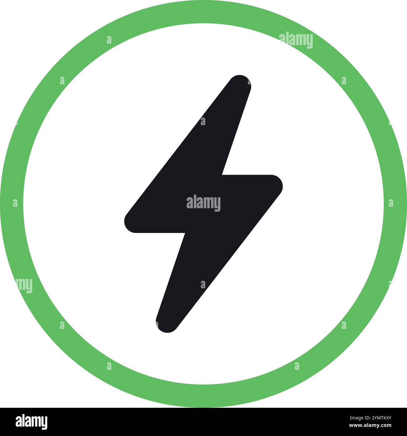 Eco energy round color Stock Vector Images - Alamy