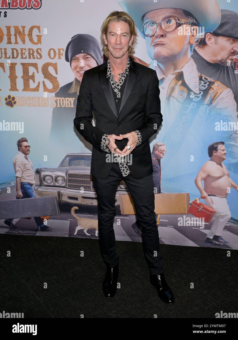November 22, 2024, Hollywood, California, USA: Duff McKagan attends the ...