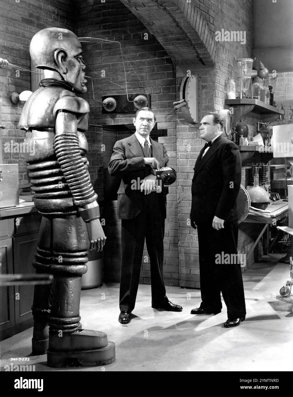 ED WOLFF as the Robot BELA LUGOSI as Dr. Alex Zorka and JACK C. SMITH ...