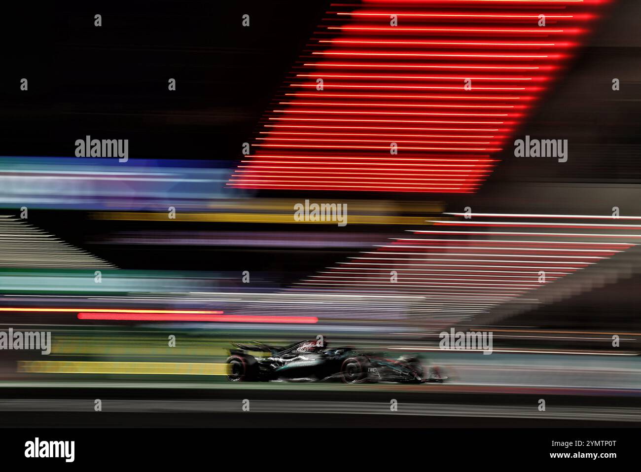 Las Vegas, USA. 22nd Nov, 2024. George Russell (GBR) Mercedes AMG F1 ...