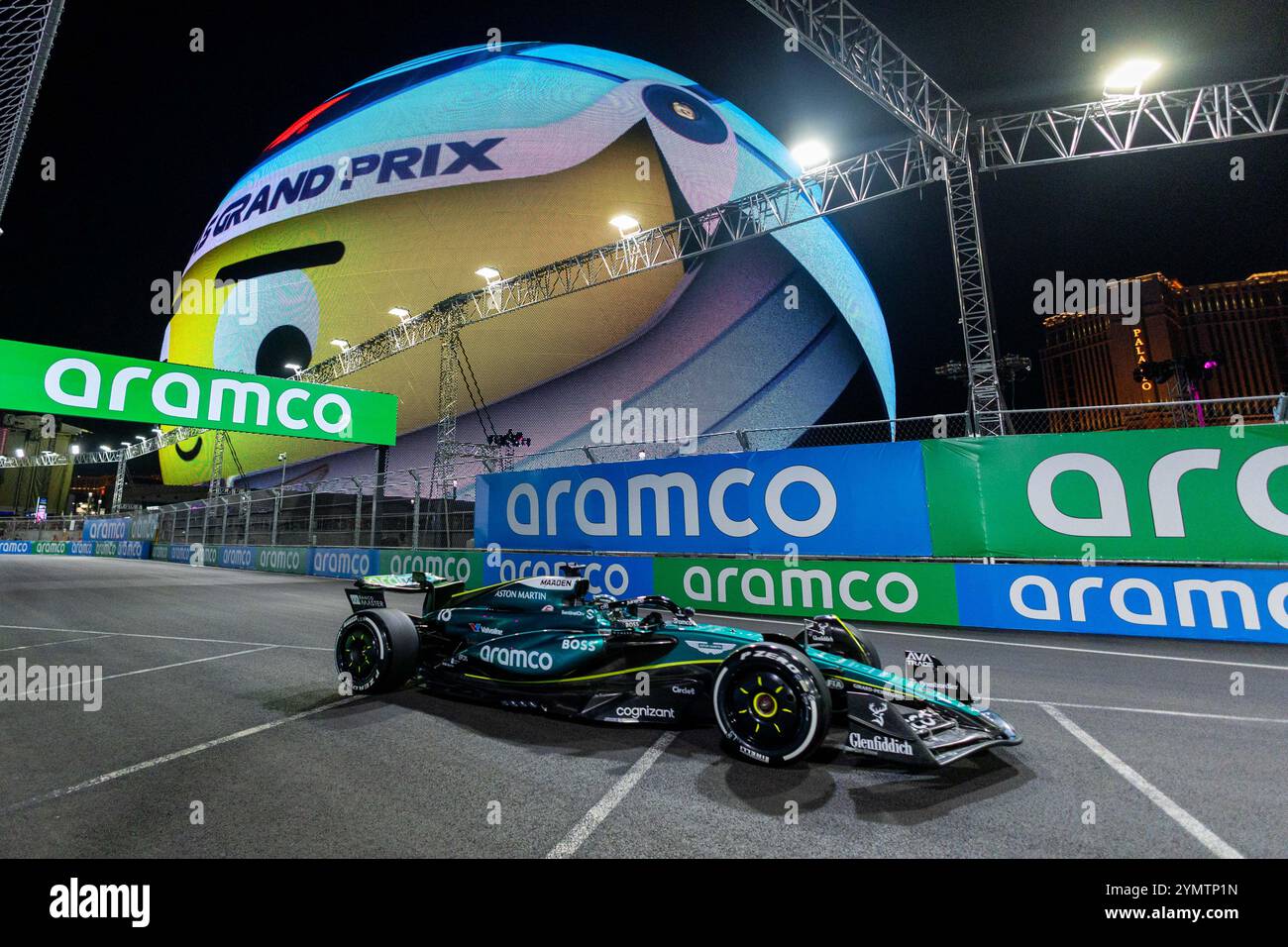 22nd November 2024; Las Vegas, Nevada, USA. F1 Las Vegas Grand Prix ...