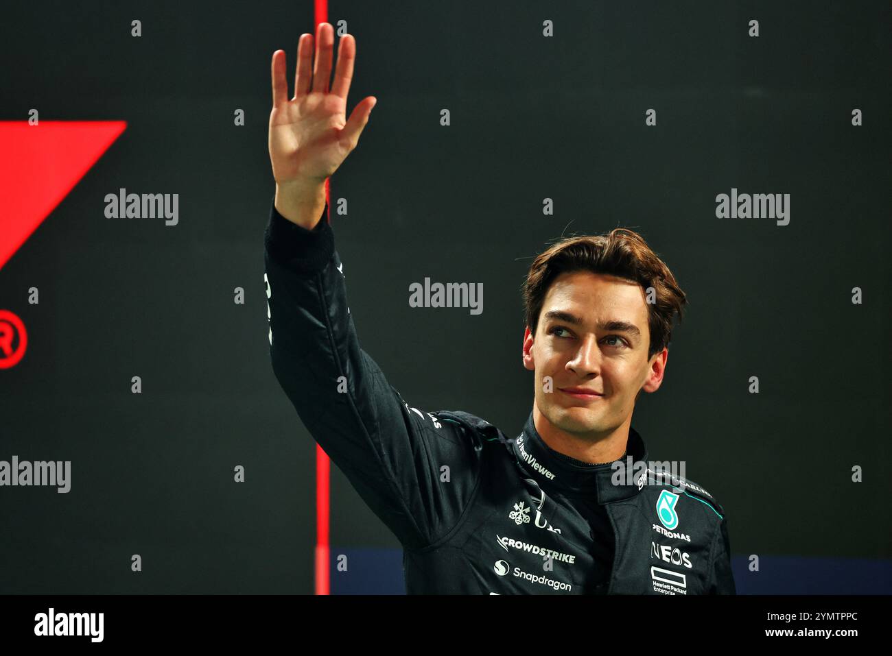 Las Vegas, USA. 22nd Nov, 2024. George Russell (GBR) Mercedes AMG F1 ...