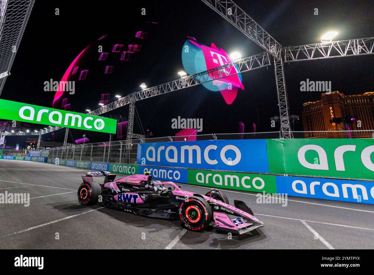 22nd November 2024; Las Vegas, Nevada, USA. F1 Las Vegas Grand Prix ...
