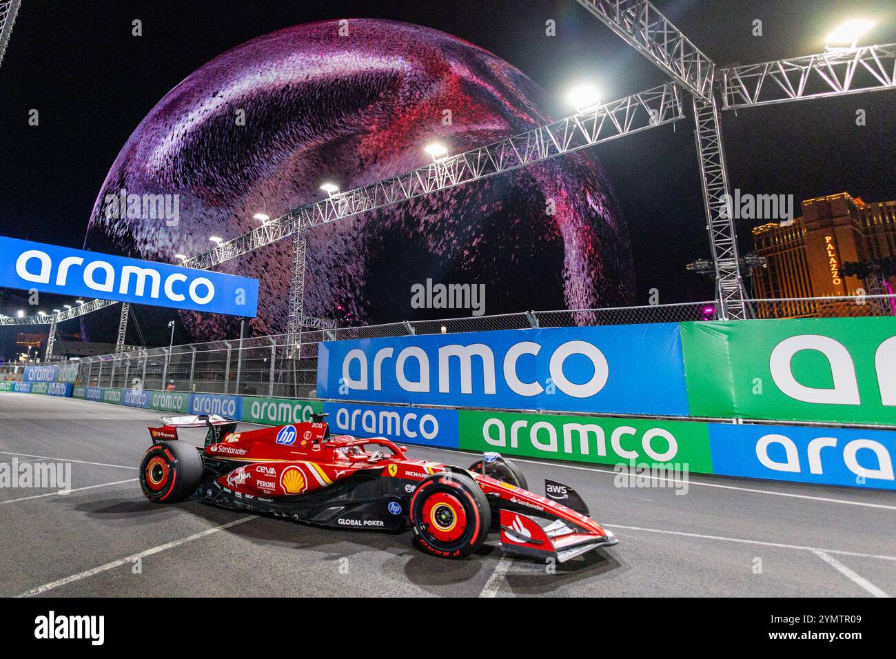22nd November 2024; Las Vegas, Nevada, USA. F1 Las Vegas Grand Prix ...