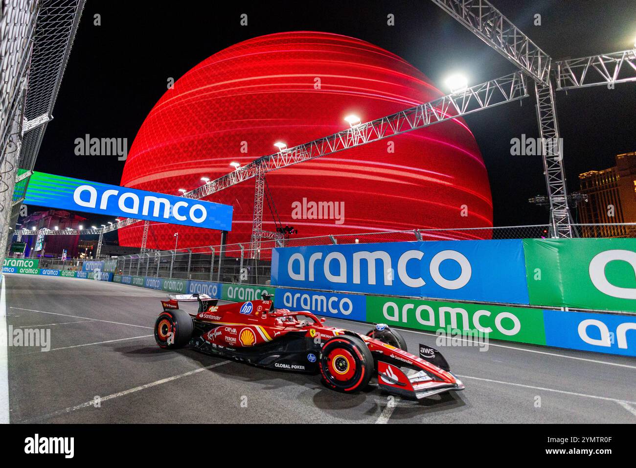 22nd November 2024; Las Vegas, Nevada, USA. F1 Las Vegas Grand Prix ...