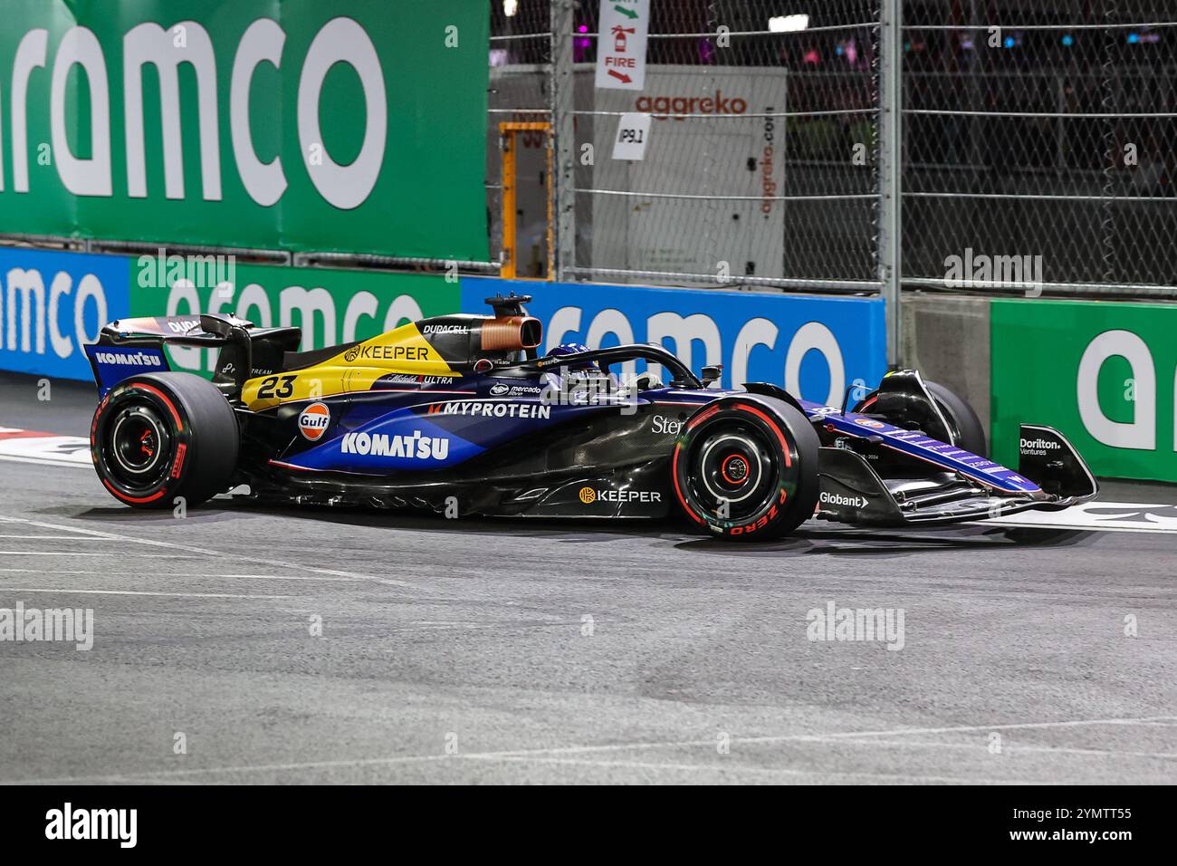 Las Vegas, NV, USA. 22nd Nov, 2024. Williams Racing driver Alexander ...