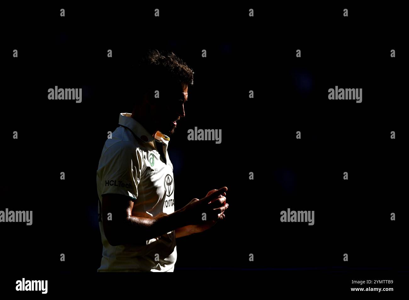 Perth, Australia. 23rd Nov, 2024. Mitchell Starc of Australia during ...