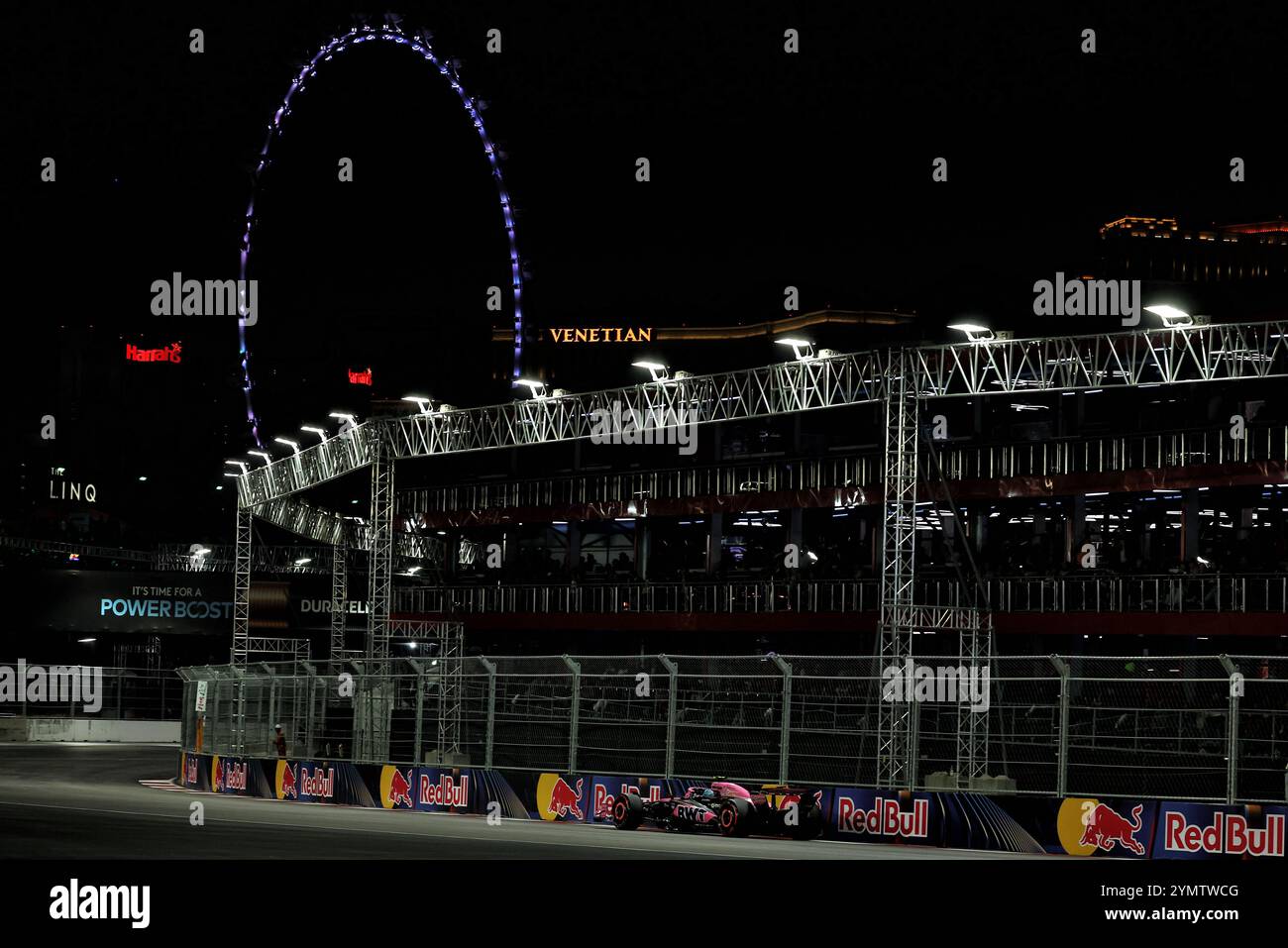 Las Vegas, USA. 22nd Nov, 2024. Pierre Gasly (FRA) Alpine F1 Team A524 ...