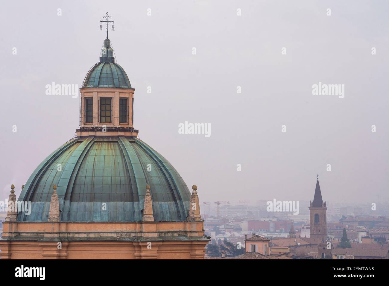 Medieval Scenery Bologna old city in Emilia Romagna in Italy Europe ...