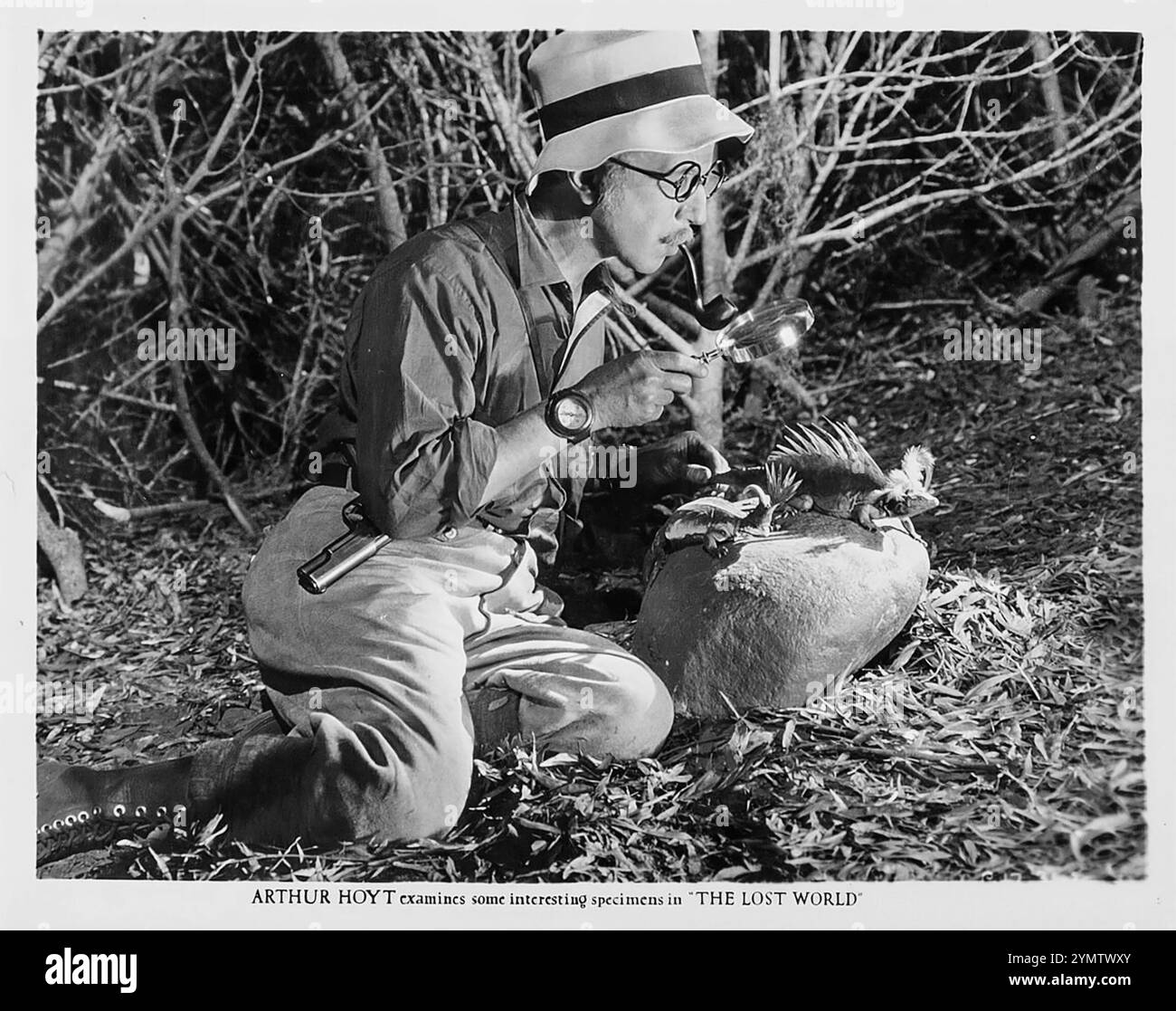 Actor Arthur Hoyt in The Lost World (First National, 1925). Publicity ...
