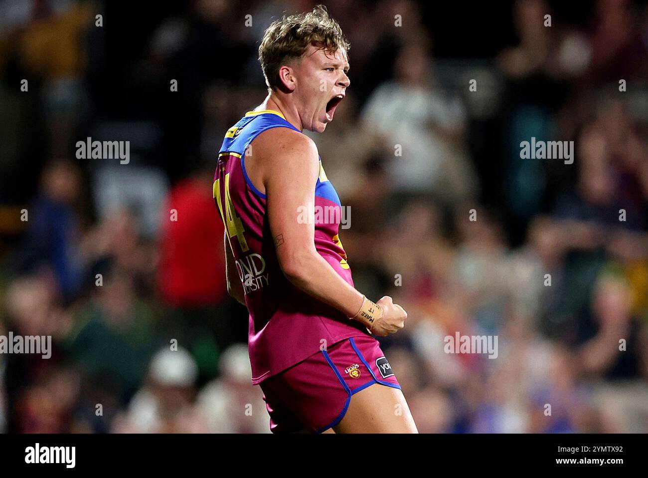 Brisbane, Australia. 23rd Nov, 2024. Dakota Davidson of the Lions ...