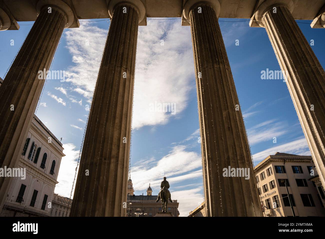Statue of Giuseppe Garibaldi - italian general and politician on ...