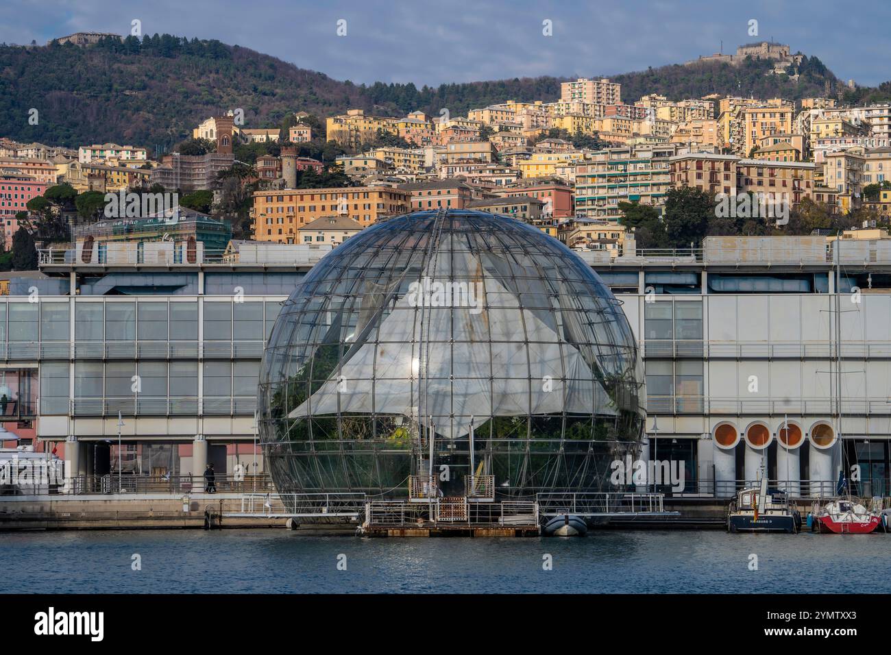 The Biosphere by Renzo Piano known as the Bubble in Porto Antico di ...