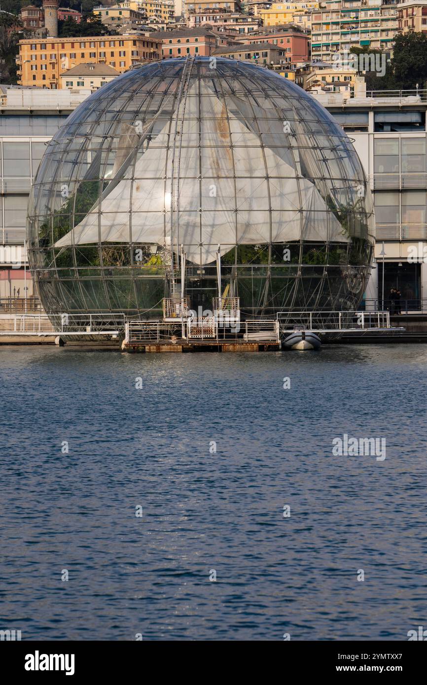The Biosphere by Renzo Piano known as the Bubble in Porto Antico di ...