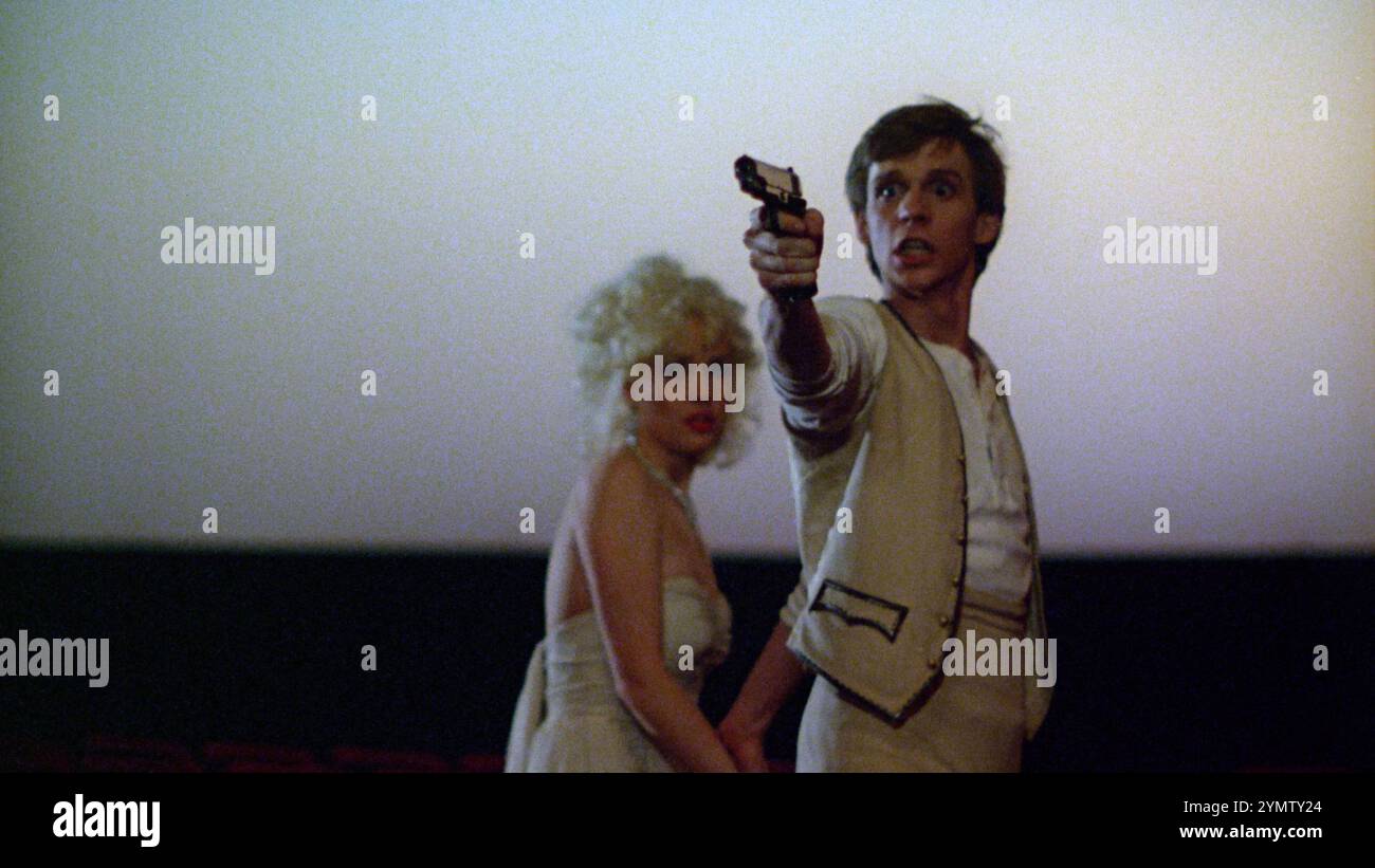 DENNIS CHRISTOPHER and LINDA KERRIDGE in FADE TO BLACK (1980), directed ...