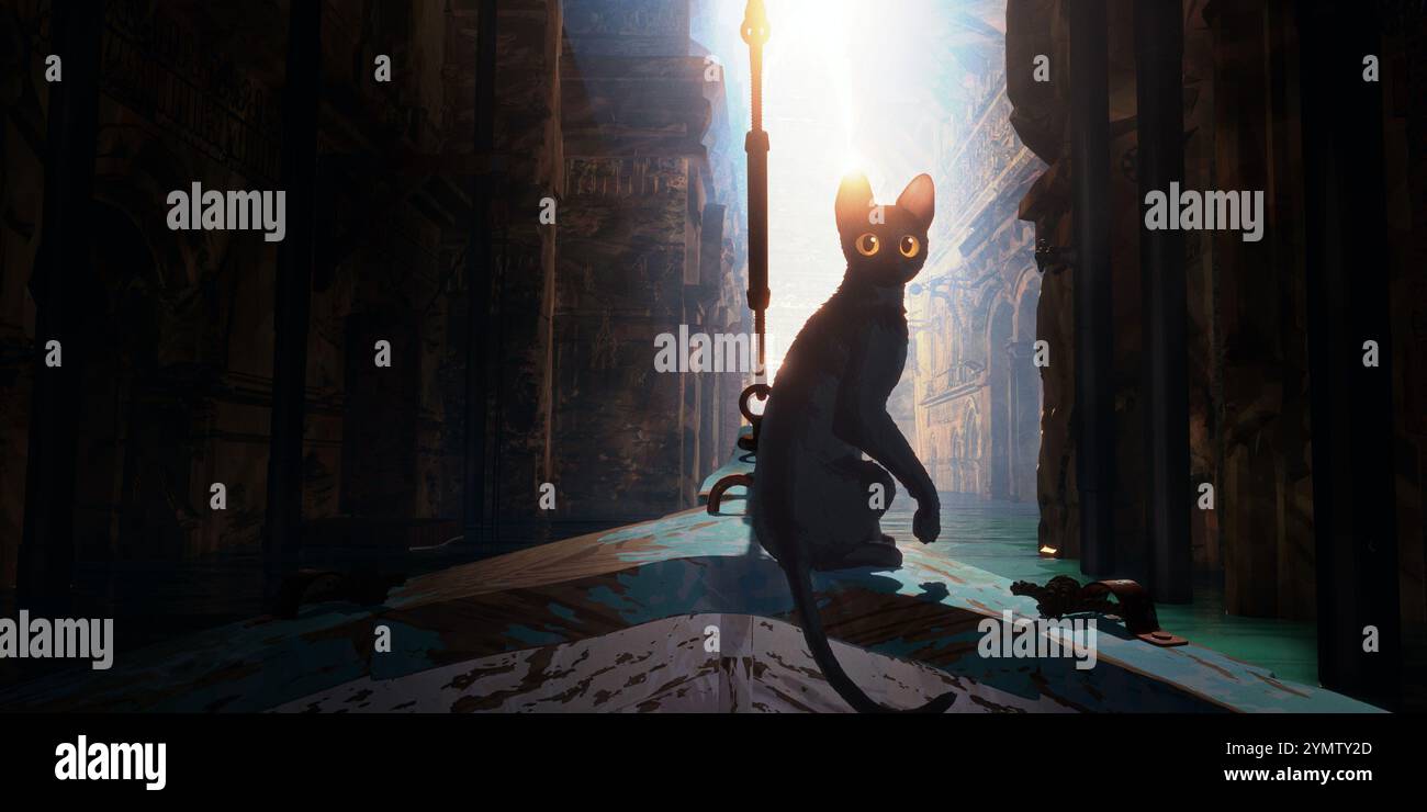 FLOW (2024), directed by GINTS ZILBALODIS. Credit: Dream Well Studio ...