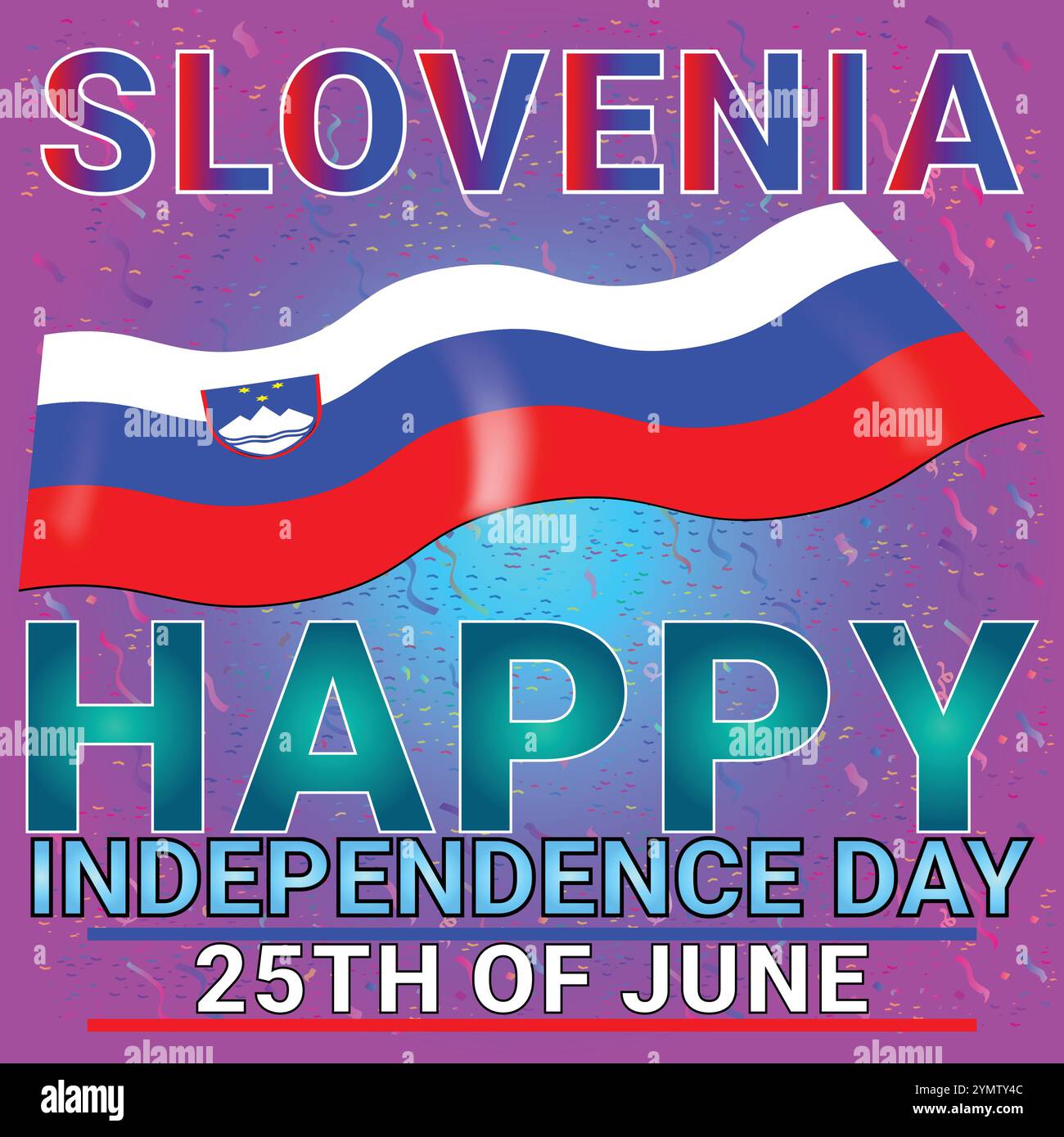 25th june Stock Vector Images - Alamy