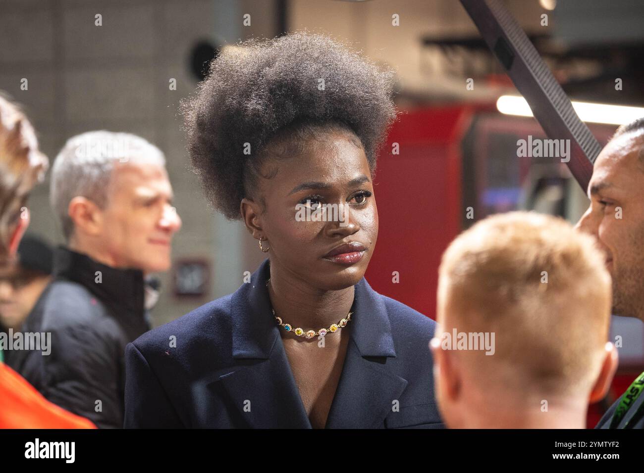 Junelle Bromfield, Freundin von Olympiasieger Noah Lyles, zu Besuch bei ...