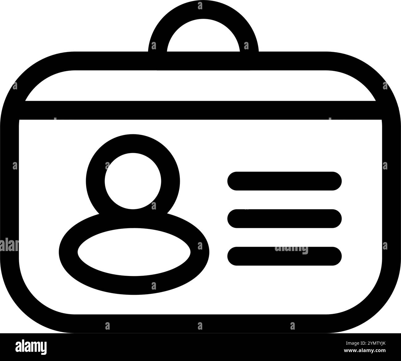 Id symbol Stock Vector Images - Alamy