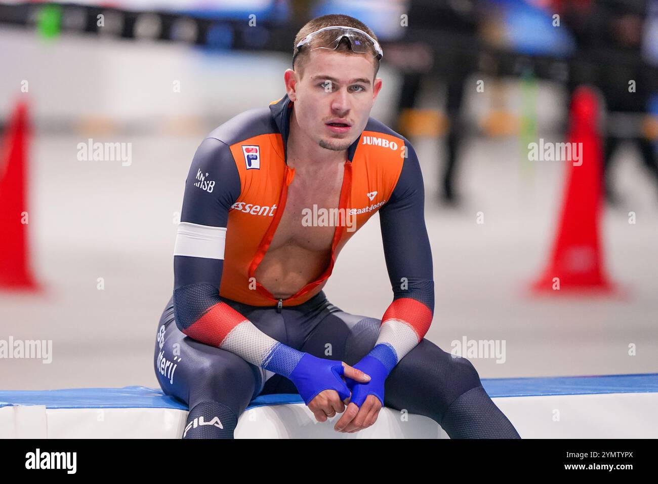 NAGANO, JAPAN - NOVEMBER 23: Joep Wennemars of The Netherlands ...