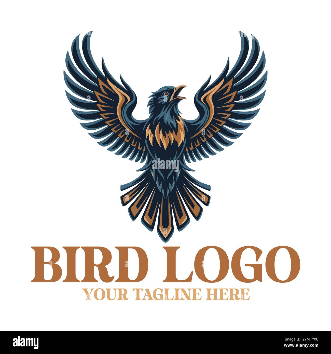 Professional bird logo Stock Vector Images - Alamy