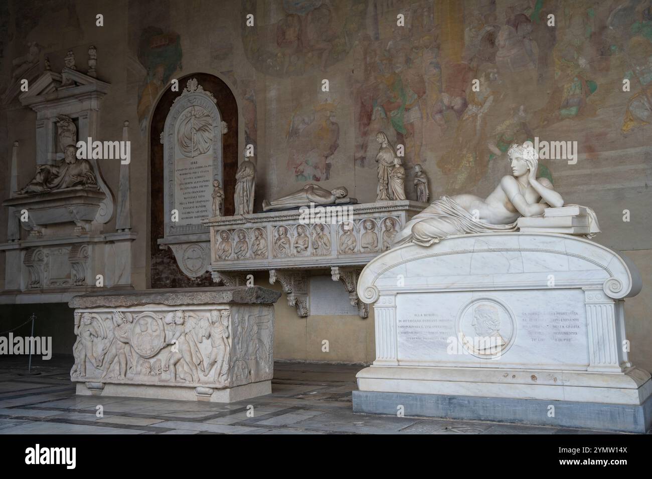 Beautiful details on marble sculptures, statues and tombs in The ...
