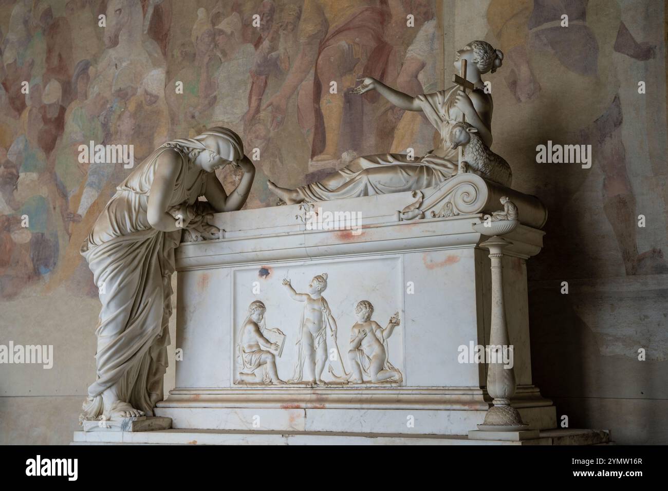 Beautiful details on marble sculptures, statues and tombs in The ...