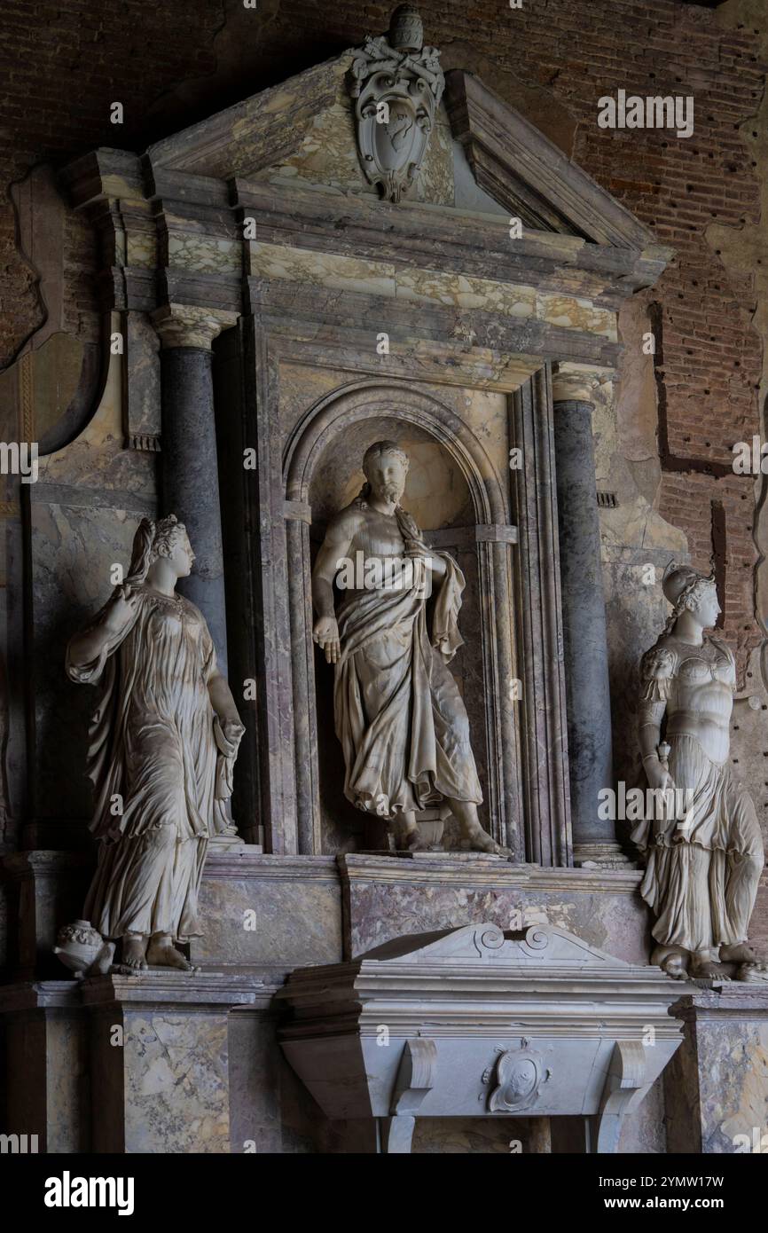 Beautiful details on marble sculptures, statues and tombs in The ...