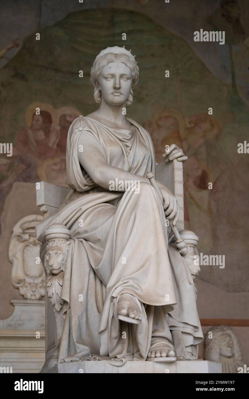 Beautiful details on marble sculptures, statues and tombs in The ...