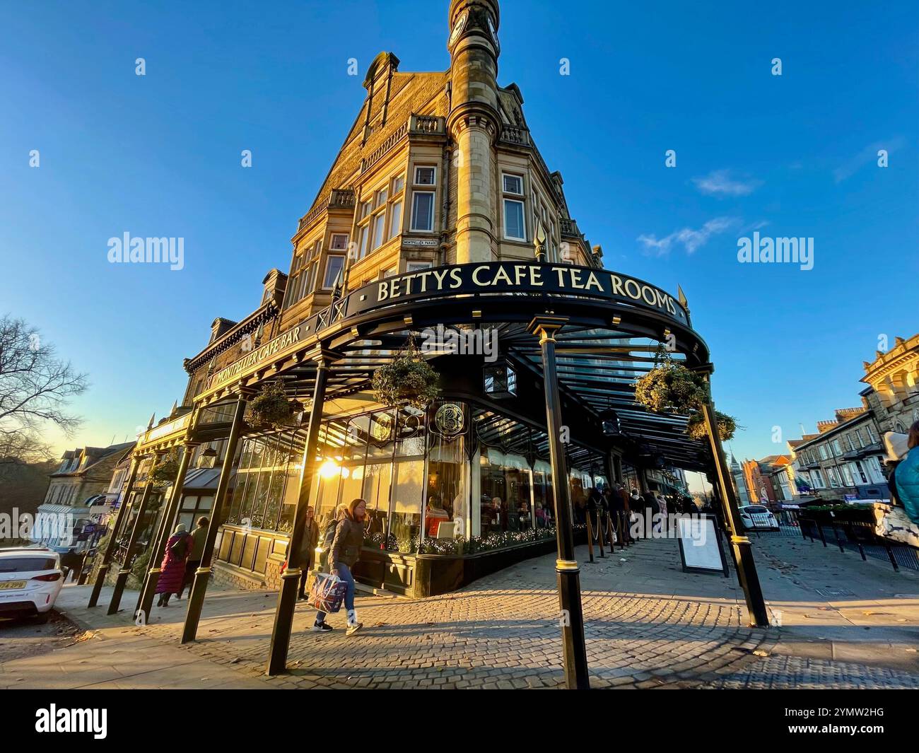 Bettys Café Tea Rooms parliament st harrogate yorkshire; inside store ...