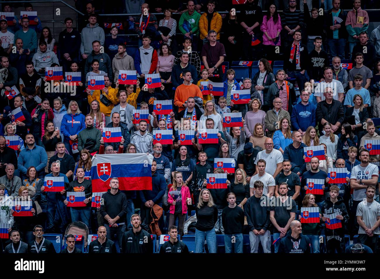 Bratislava, Slovakia. 22nd Nov, 2024. BASKETBALL SLOVAKIA - Forth round ...
