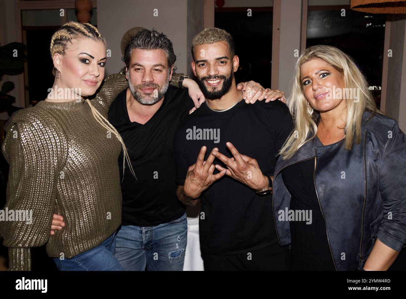 Paris, France. 23rd Nov, 2024. Dancer Katrina Patchett, Paul Bou Antoun ...