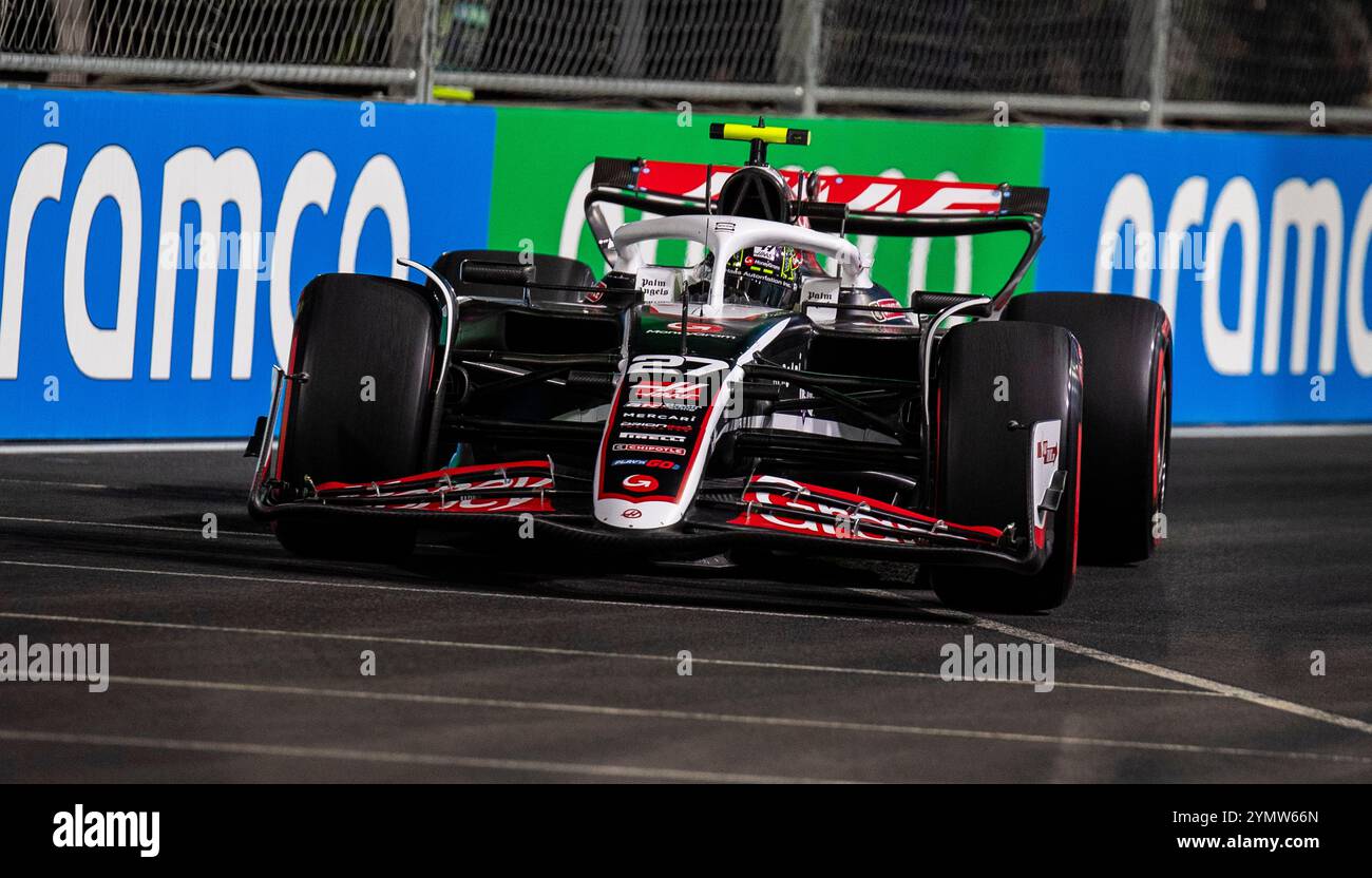 November 22 2024 Las Vegas NV, USA Haas F1 Team driver Nico Hulkenberg ...