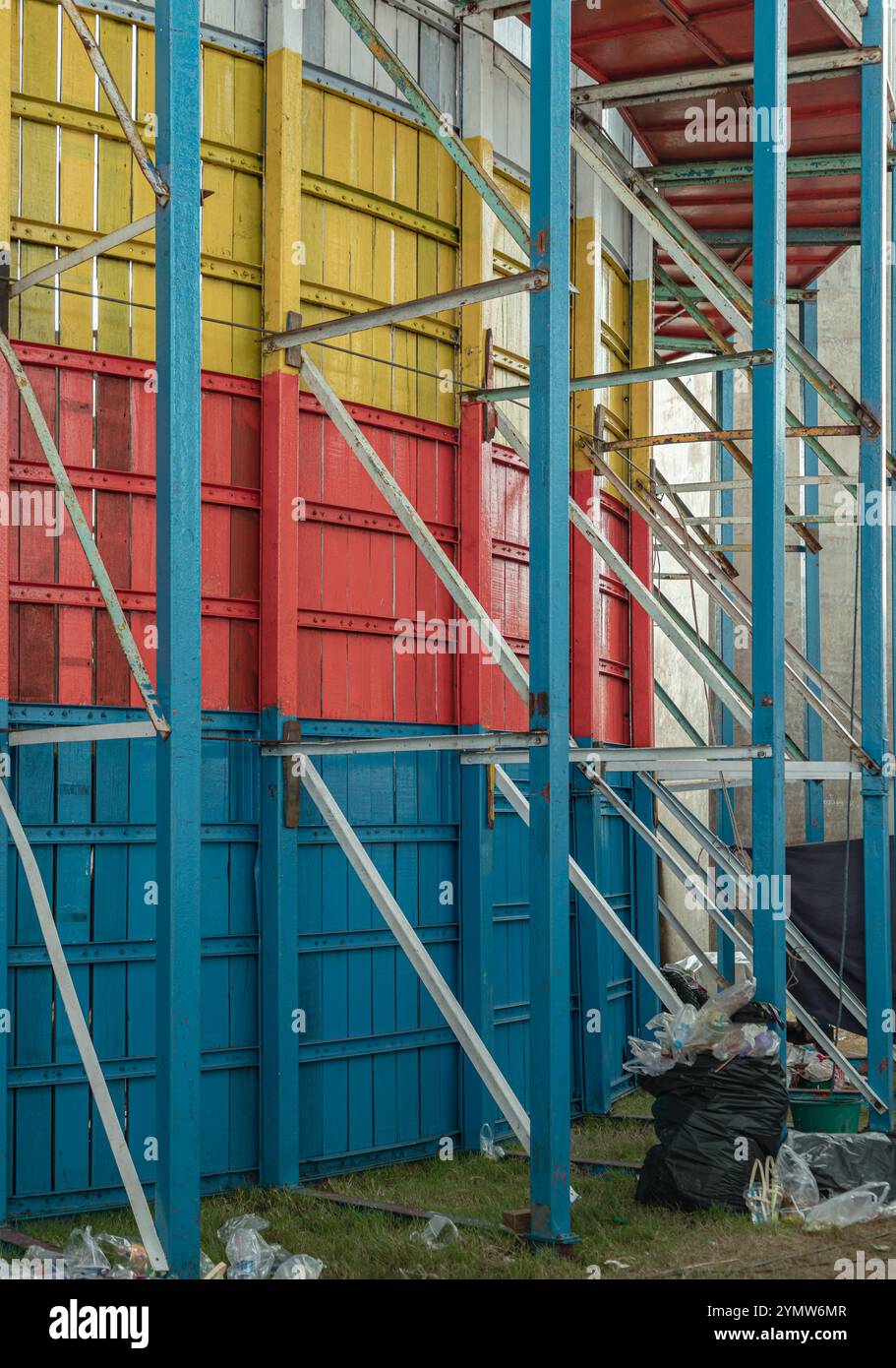 Bangkok,Thailand - 17 Nov, 2024 - View some part of Dome for acrobatic ...