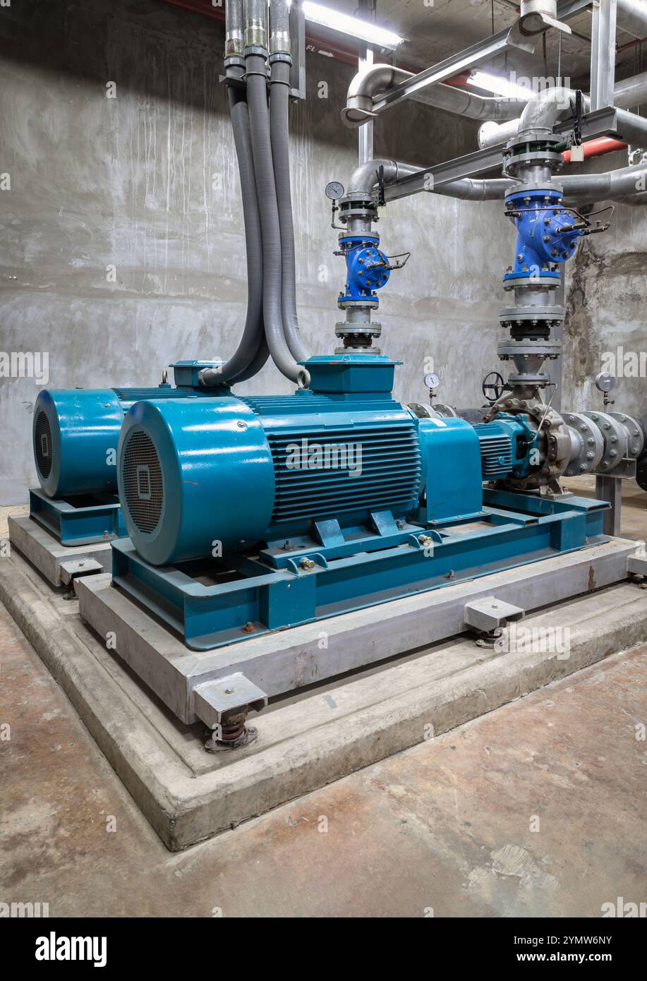 Bangkok,Thailand - 17 Nov, 2024 - Cold water pump of Condominium. Large ...