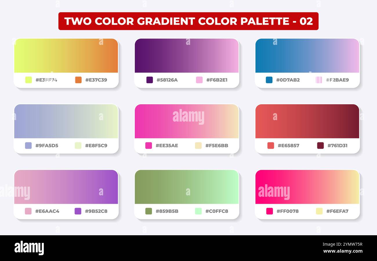 Vivid gradient squares colors and gradients Stock Vector Image & Art - Alamy